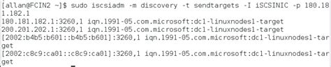 Configure Iscsi Fci Storage Sql Server On Linux Sql Server Microsoft Learn