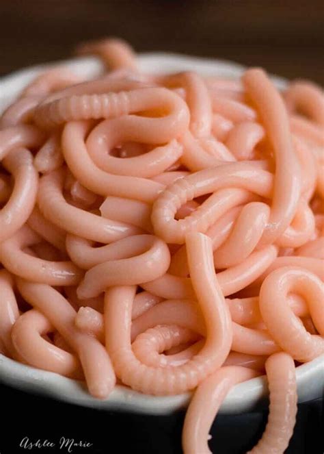 Creepy Edible Worms Ashlee Marie Real Fun With Real Food