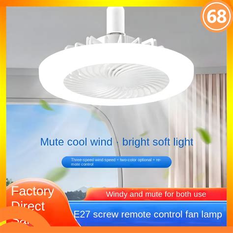 Jual COD Lampu Kipas Angin Remote 2in1 Lampu Plafon Multifungsi Lampu Kipas LED Smart Fan