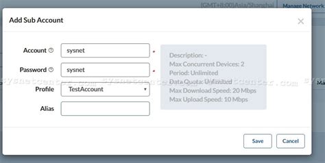 การ Config Ruijie Cloud ผ่าน Web Gui
