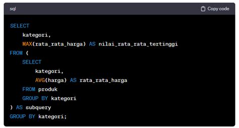 Esensi Sql Perbandingan Join Table Dan Subquery