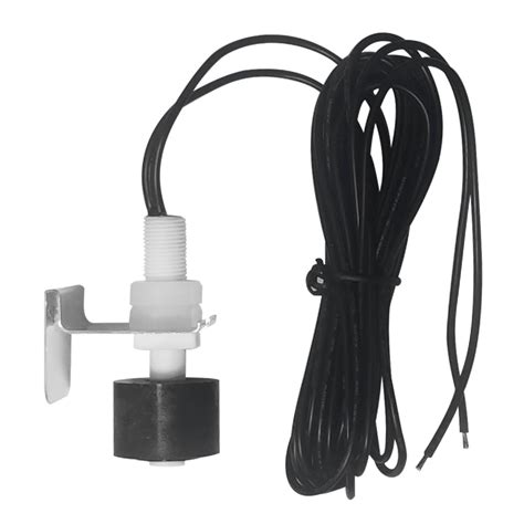 wesua ss3 float switch for hvac system drain pan condensate overflow level sensor with mounting