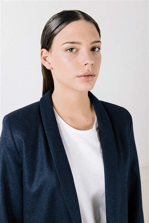 Veste Smoking En Laine Bleue Marie Anne ~ Atode