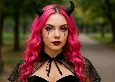 22 Creative Halloween Costumes With Pink Hair To Stand Out