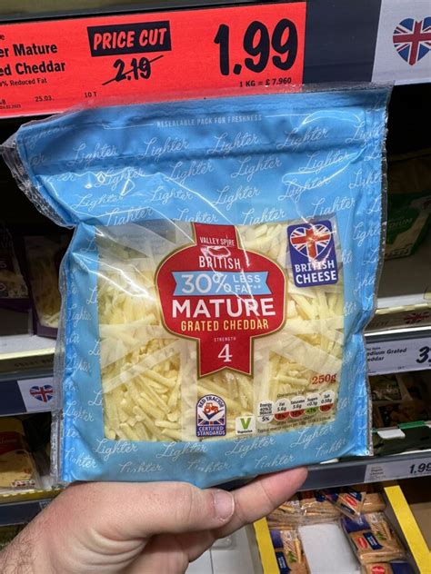 Lidl Cheese All The Cheese Available At Lidl Reduced Grub