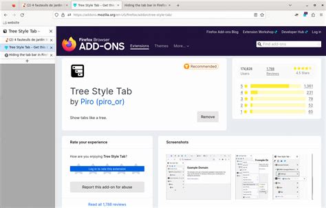 Hiding The Tab Bar In Firefox When Using Treestyletab