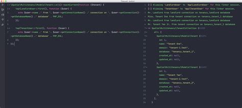 Switchtenantdatabasetask Issue With Useslandlordconnection · Issue 90 · Spatie Laravel