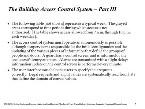 UNB CS3013 Software Engineering II Lectures Adapted From Bernd Bruegge