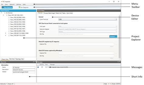 3 graphical user interface — ec inspector 3 6 documentation