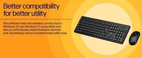 Buy Hp Km200 Wireless Mouse And Keyboard Combo Full Size Ergonomic Design 3 Button