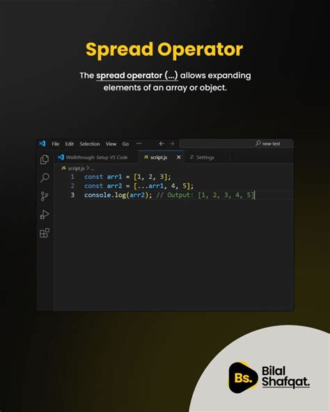 Javascript Es6 Features A Comprehensive Guide Bilal Shafqat