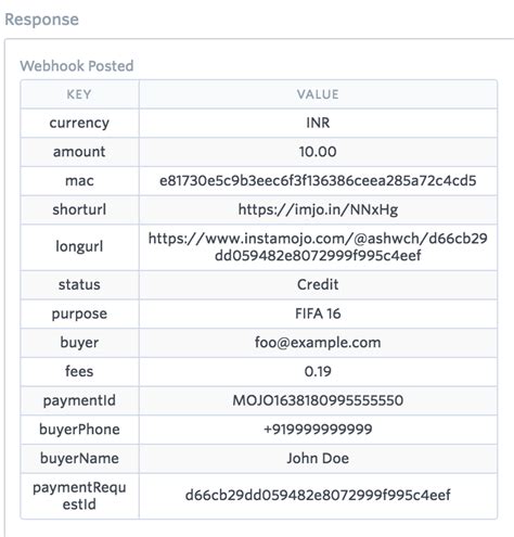 Testing Webhook Instamojo Help Center