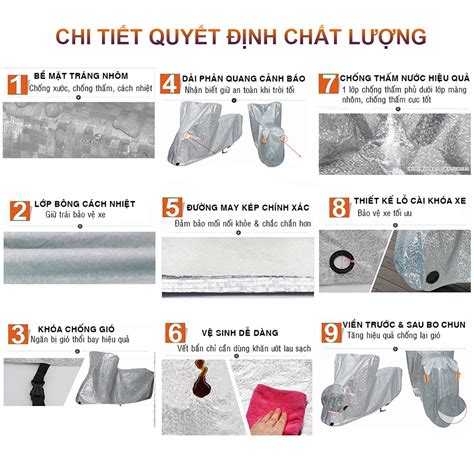 Mua Bạt Phủ Xe Máy áo Trùm Che Xe Bọc Chống Nắng Mưa Sumiooffcial Loại To Dày Che Sh Cao Cấp
