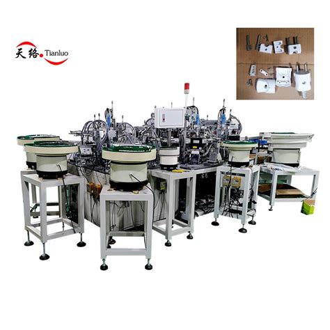 Automatic Electrical Switch And Socket Assembly Machine Plug Assembly Production Line Equipment