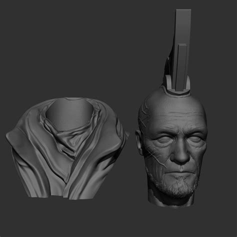 Stl File Yondu Udonta Bust 👤・3d Print Model To Download・cults
