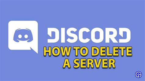 How To Delete Discord Server Permanently 2022 Gamer Tweak
