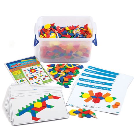 Pattern Blocks Classroom Set Edx Education