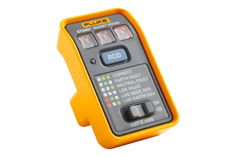 Fluke St240 Rcd Socket Tester With Beeper Fluke
