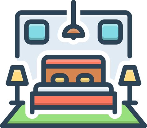 Color Icon For Bedroom 47417212 Vector Art At Vecteezy