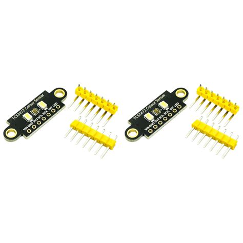 Módulo Reconocimiento Sensor Color Rgb Tcs34725 Iic Para Stm32 Rectangular Bodega Aurrera En