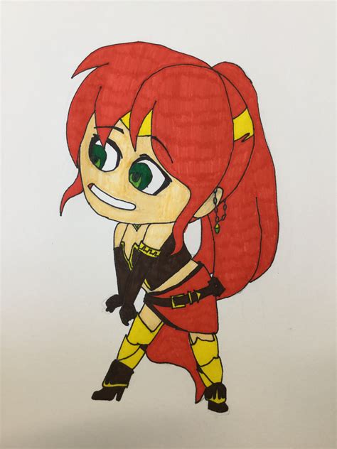 Pyrrha Nikos Chibi By Monk1919 On DeviantArt