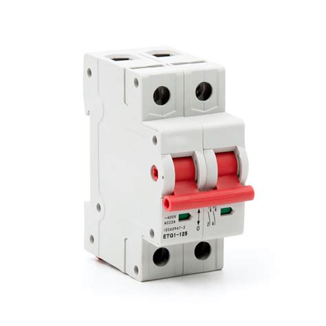 Mini Isolator Switch Etg1 125 Series Isolating Switch Main Switch 1p