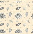 Cocoa Seamless Pattern Royalty Free Vector Image