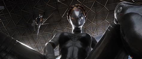 Female Robots From Atomic Heart Video Game 4k Wallpaper Download