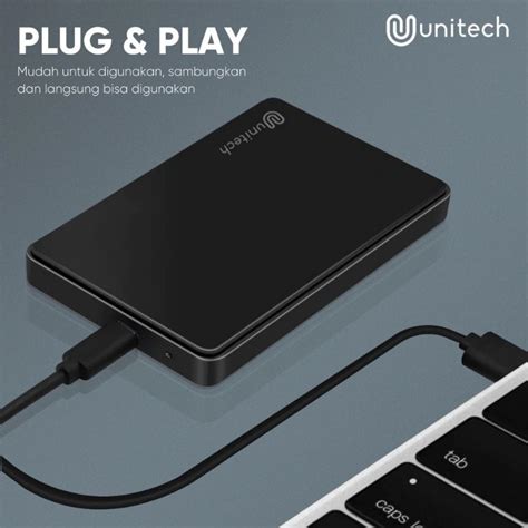 Jual Unitech Casing External Harddisk Hdd Enclosure 25inch Shopee Indonesia