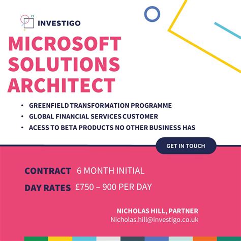 Nicholas Hill On Linkedin New Contract Role Microsoft Solutions