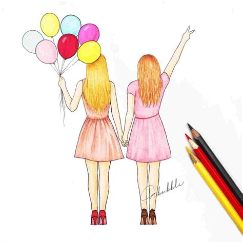 Friends Drawing At Explore Collection Of Friends