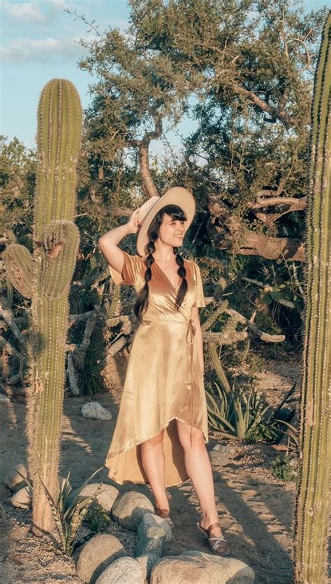 Baja California Fashion High Low Dress Style