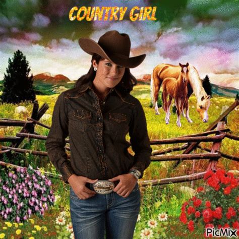 Country Girl Free Animated  Picmix