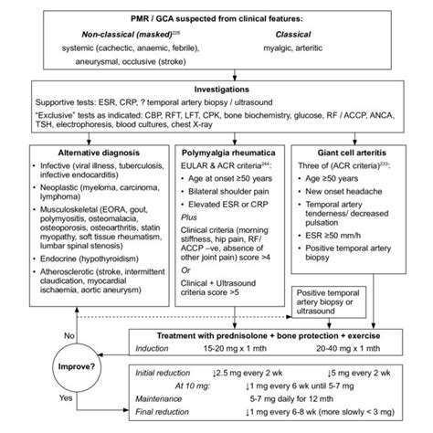 6 Management Algorithm For Diagnosis And Treatment Of Pmr Gca In 6 Management Algorithm For Diagnosis And Treatment Of Pmr Gca In