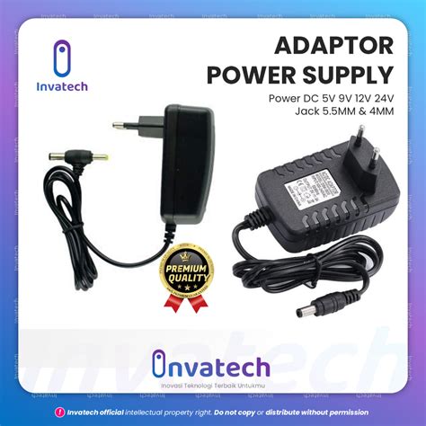 Jual Power Supply Adaptor DC 5V 9V 12V 24V Adaptor Universal 12V Murni Adaptor Switching