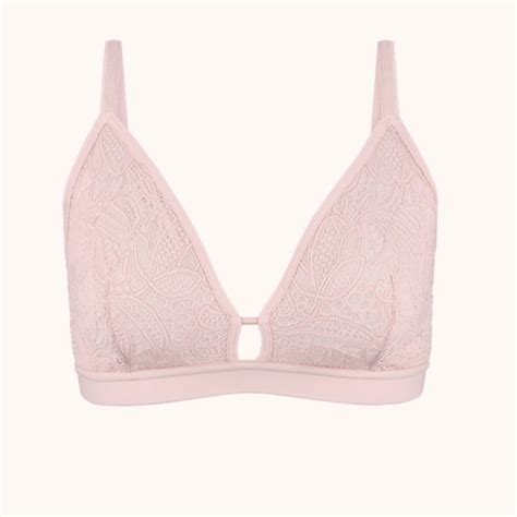 Lively Size 2 Palm Lace Busty Bralette Gem