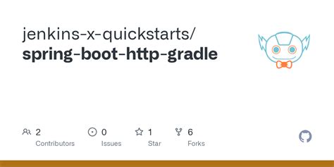 GitHub Jenkins X Quickstarts Spring Boot Gradle