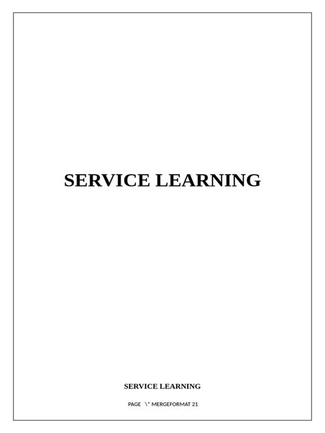 Service Learning Final Pdf Insurance Financial Risk