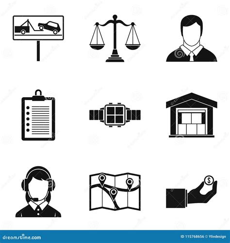 Operating Mode Icons Set Simple Style Stock Vector Illustration Of Great Hours 115768656 Operating Mode Icons Set Simple Style Stock Vector Illustration Of Great Hours 115768656