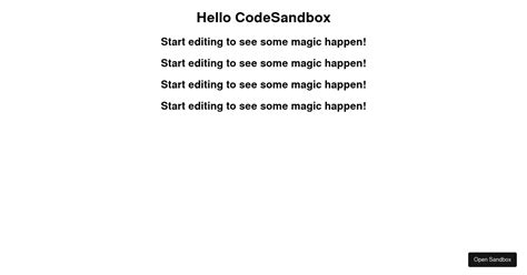 React Modal Hover Examples Codesandbox