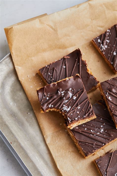 No Bake Chocolate Peanut Butter Oat Bars Canada Pescience