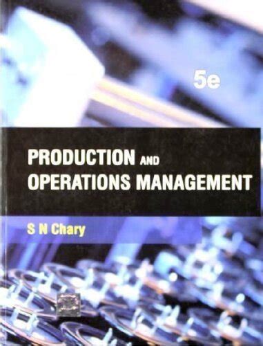 Production And Operations Management Controses Store