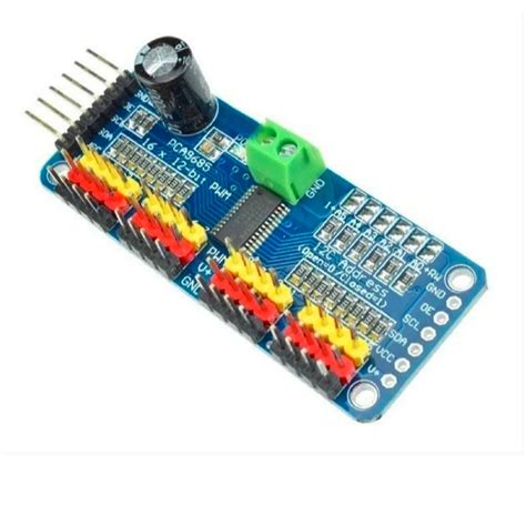 Drive 16 Canal 12 Bit Pwmservo Driver I2c Interface Pca9685 Módulo Para Arduino Ou Raspberry Pi