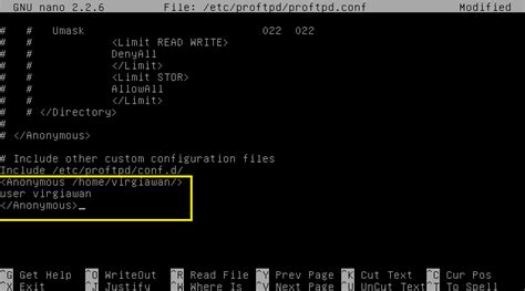 Install Dan Konfigurasi FTP Server Di Debian Virgiawan Blog