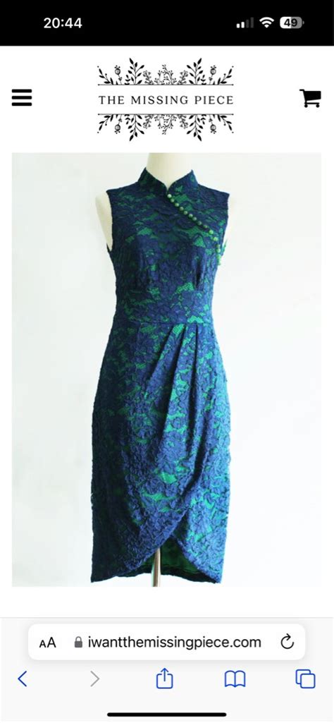 Tmp Signature Lace Cheongsum Womens Fashion Dresses And Sets