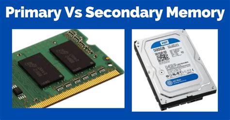 Discuss In Detail Primary And Secondary Memory Of A Computer At Ben