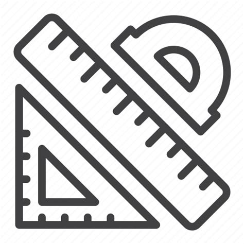 Ruler Instruments Measuring Tool Icon Download On Iconfinder