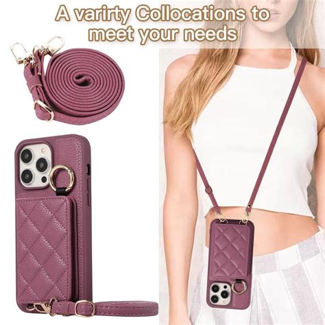 جراب محفظة عابرة متوافق مع آيفون 14 بلس 13 12 11 برو ماكس،جراب هاتف