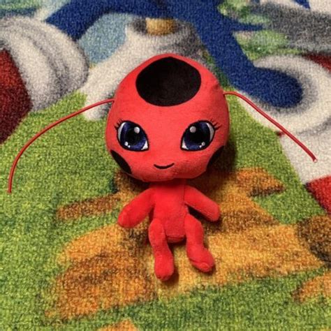 Miraculous Ladybug Tikki Plush Toy Doll Bandai Playmates 2020 6 No Tag