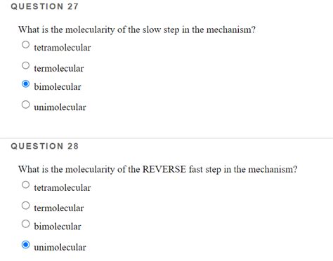 Solved A Proposed Mechanism Of A Reaction Is Shown Below Chegg